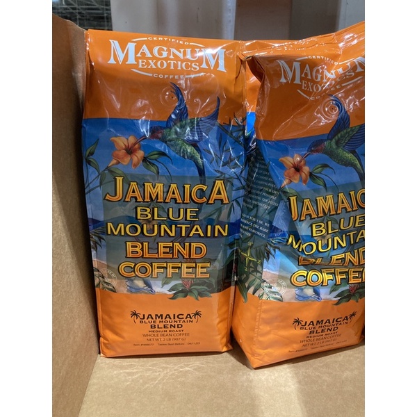COSTCO 代購 Magnum B. M. coffee 藍山調合咖啡豆907公克/2磅 | 蝦皮購物