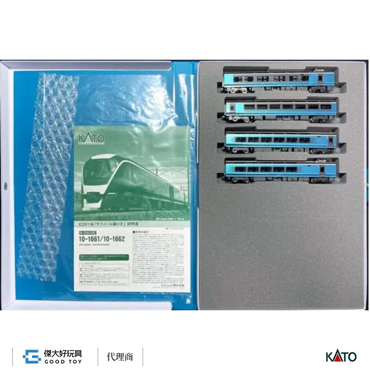 KATO 10-1662 觀光特急電車 E261系 『Saphir ODORIKO』增結 (4輛) | 蝦皮購物