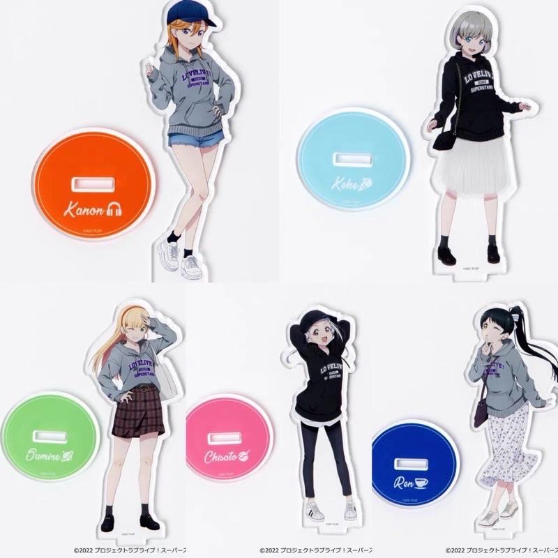 lovelive Superstar Liella WEGO 唐可可 平安名堇 日官方 立牌 | 蝦皮購物