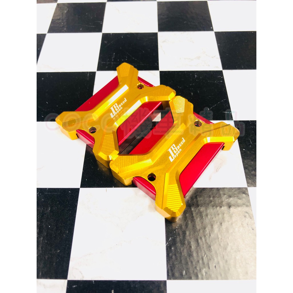 COCO機車精品 JS 複合式 油缸蓋 雙色 附白鐵內六腳螺絲 S-MAX FORCE BWS R 紅/金 | 蝦皮購物
