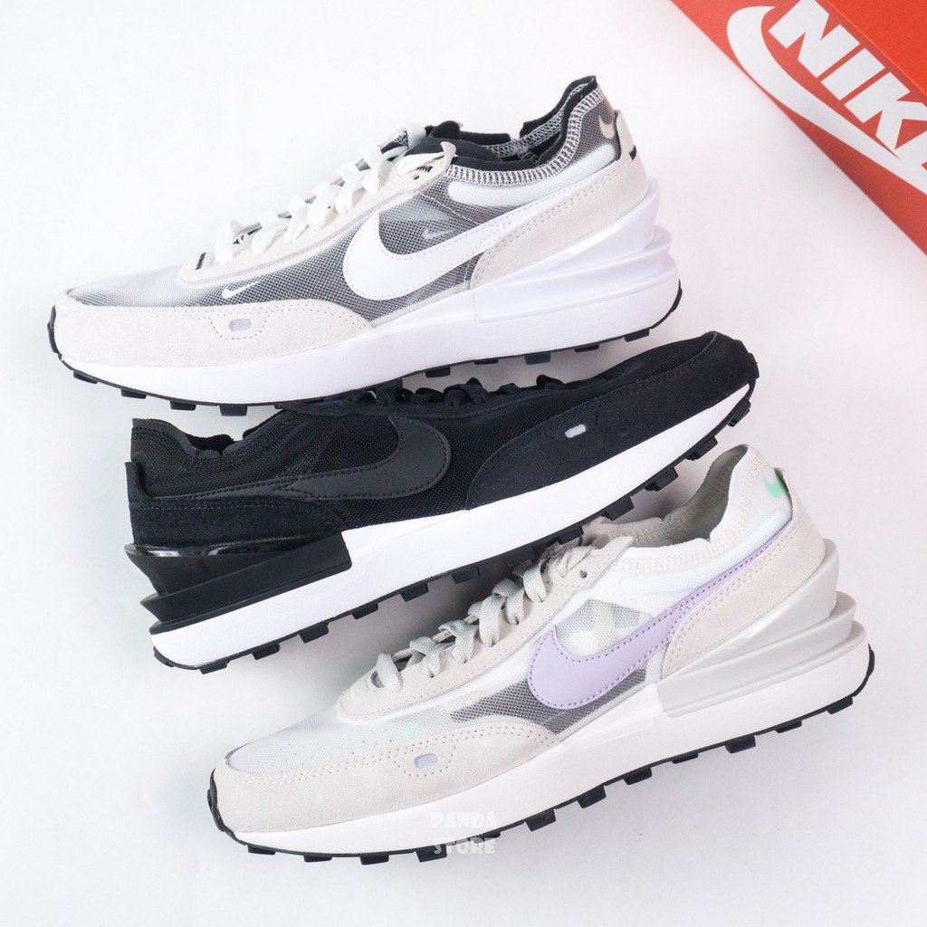 胖達）NIKE WAFFLE ONE DC0481 DC2533 DA7995-001 100 黑灰白紫 男女 | 蝦皮購物