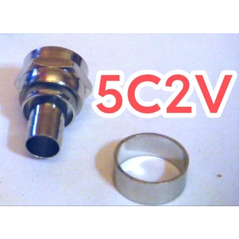 同軸電纜中間接頭F81-快速轉接頭F82-接頭5C2V | 蝦皮購物