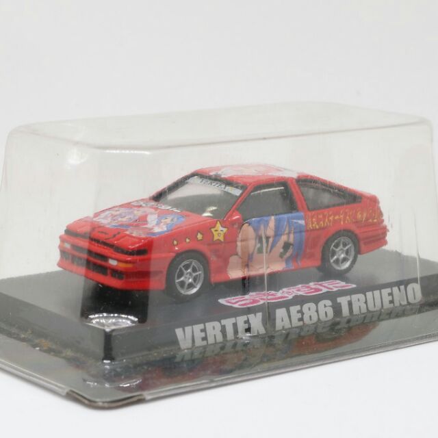 AOSHIMA 1/64 TOYOTA AE86 VERTEX Drift Car 幸運星 痛車 | 蝦皮購物