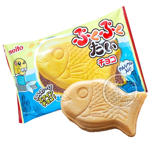【meito 名糖】日本鯛魚燒夾心脆餅 巧克力/草莓｜熱銷團購 校外教學必帶點心 | 米可露鹿MICOLULU | 蝦皮購物