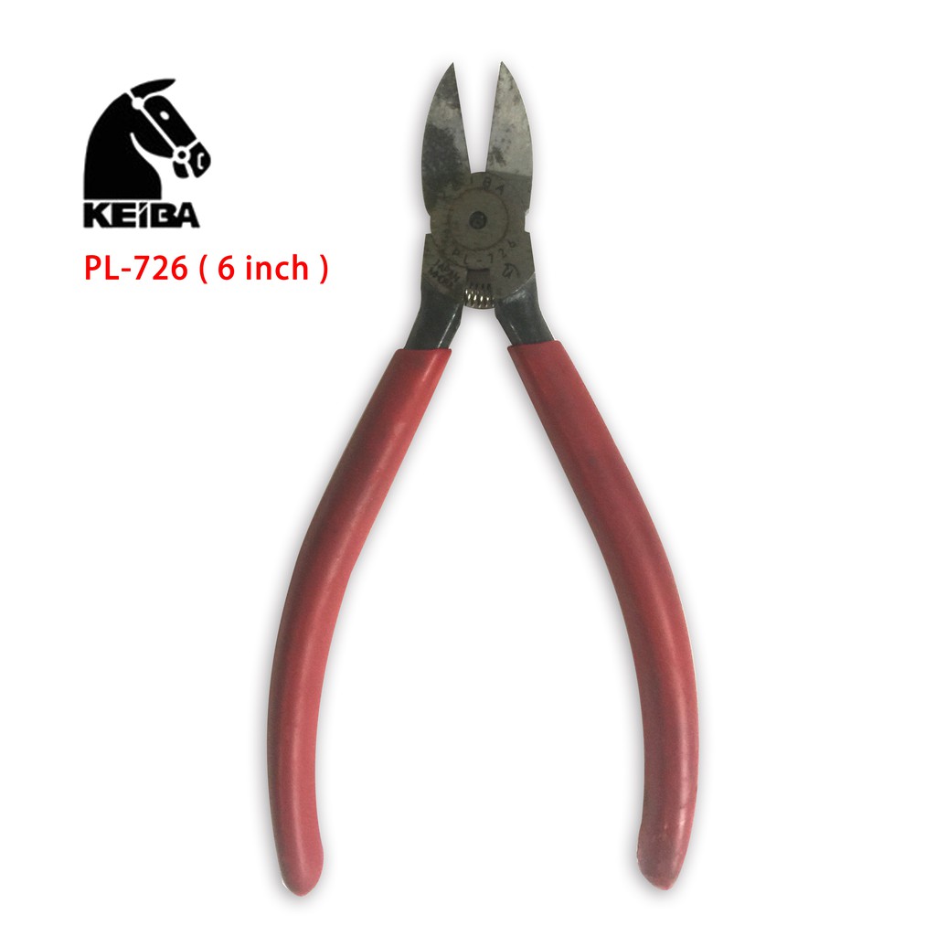 日本馬牌KEIBA PL-726 6吋塑膠專用斜口鉗 | 蝦皮購物