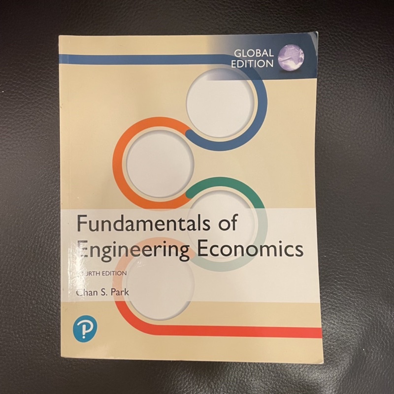 工程經濟 Chan S. Park 4e超級新Fundamentals of Engineering Economics | 蝦皮購物