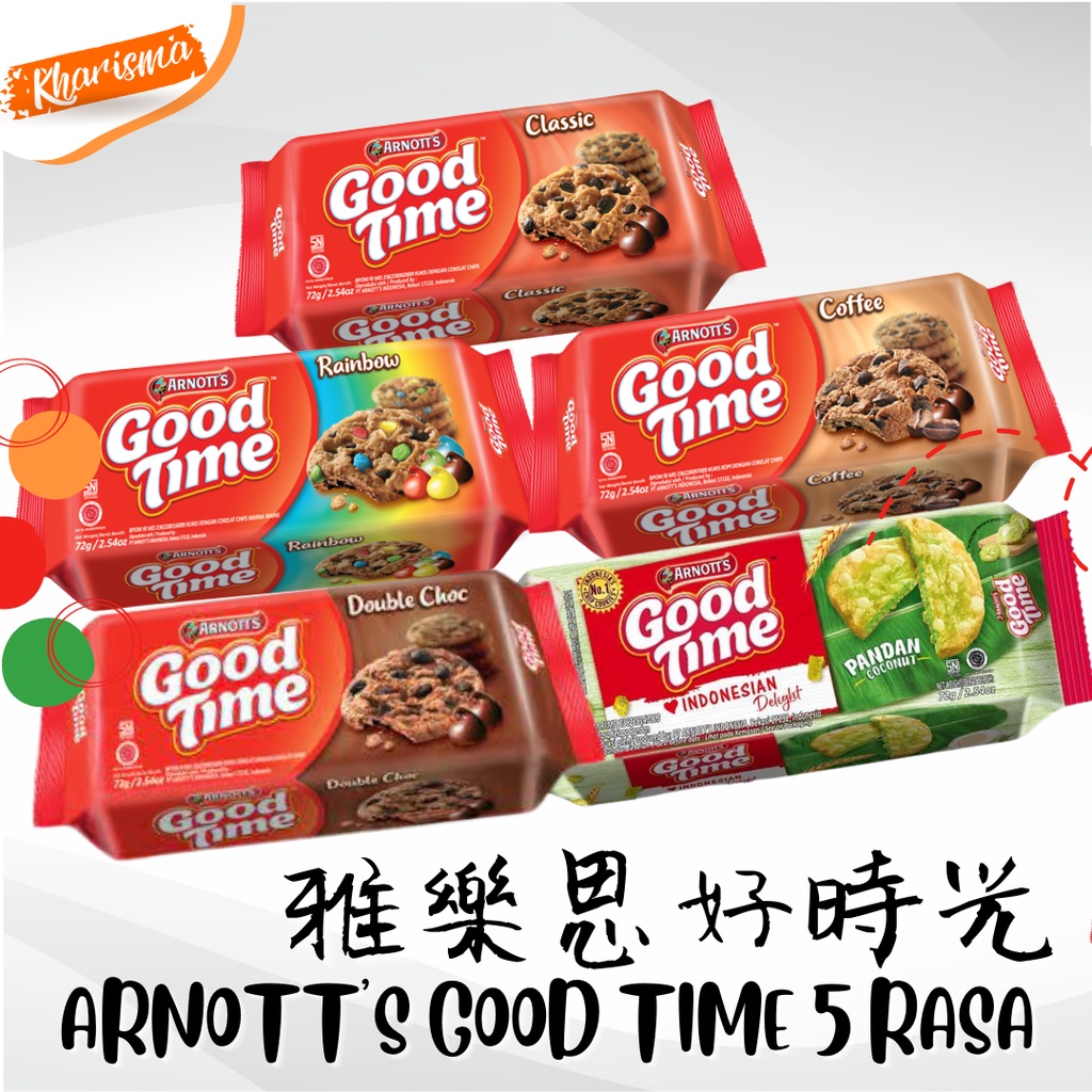 24H快速出貨 🔥現貨🔥 印尼 ARNOTT'S GOOD TIME BISKUIT 雅樂思 好時光 可可餅乾 | 蝦皮購物