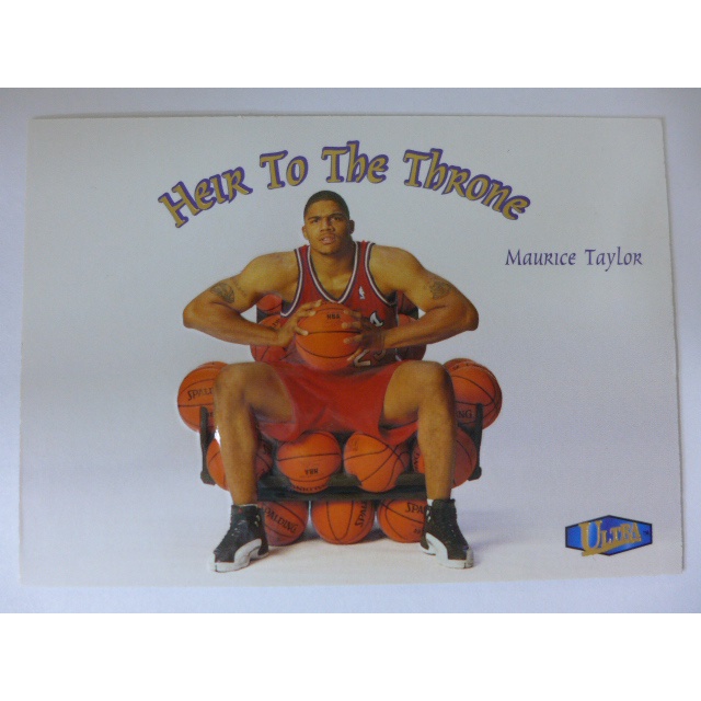 ~ Maurice Taylor ~RC.NBA球星/泰勒 凹凸立體新人特殊卡 Heir To The Throne | 蝦皮購物