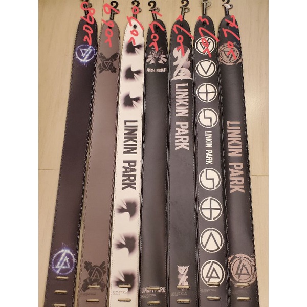 【澄風樂器】Perri's P25LP Linkin Park 聯合公園 真皮 吉他 貝斯樂團背帶 免運 | 蝦皮購物