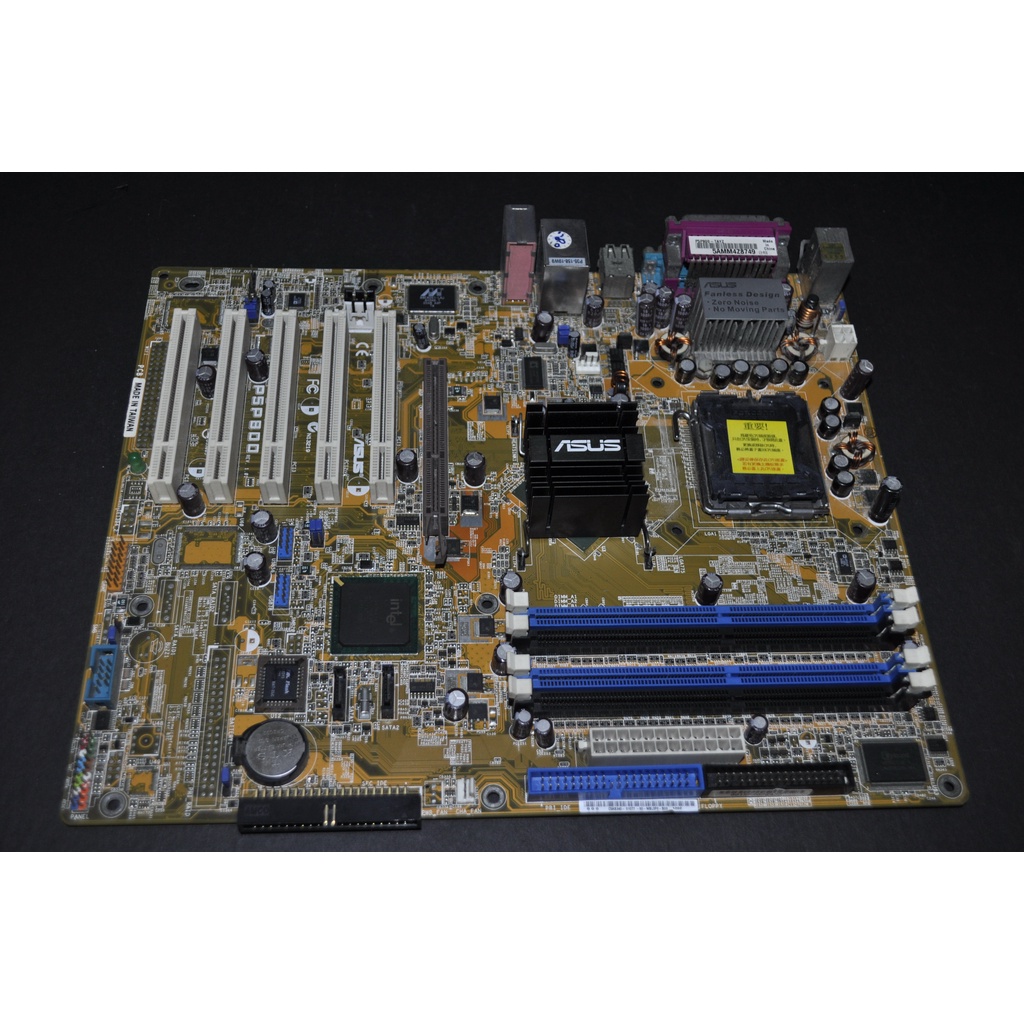 故障！不開機 華碩 P5P800 (775 865P DDR SATA2 AGP IDE COM LPT) | 蝦皮購物