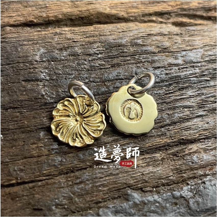 造夢師 手工訂製【Goro's高橋吾郎】高端復刻 薔薇花銀餅 小金牌 小銀牌 金餅銀餅 點金玫瑰花 S925 吊墜/項鍊 | 蝦皮購物