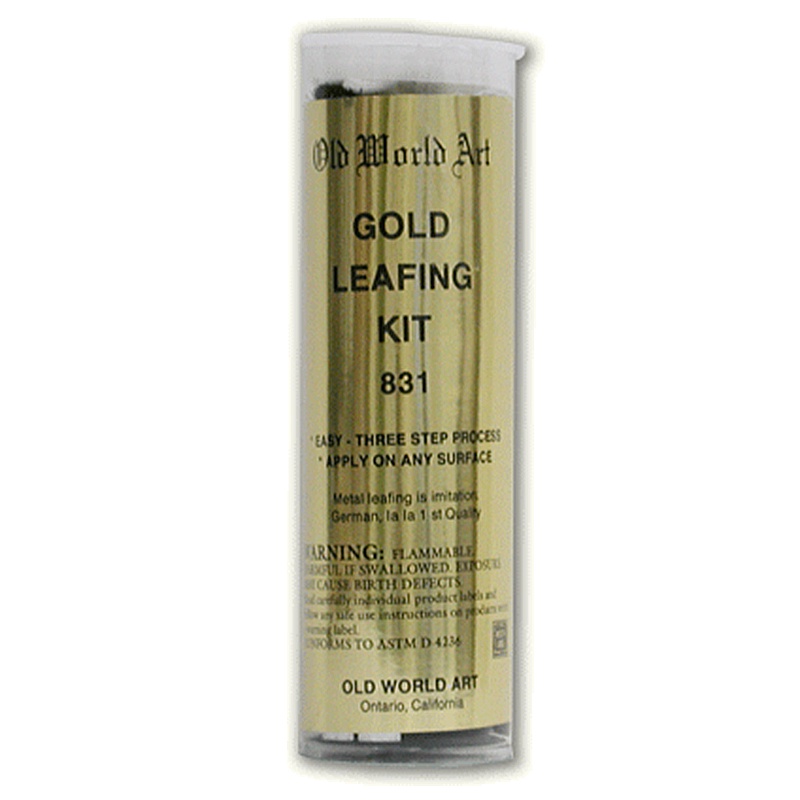 (美國製) 仿金箔組 Gold Leafing Kit 831 | 蝦皮購物