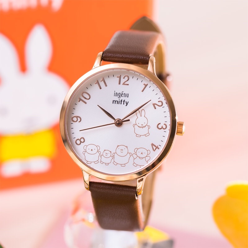 預購 日本🇯🇵 SEIKO Watch x Miffy Collaboration 米菲牛皮錶帶腕錶 | 蝦皮購物