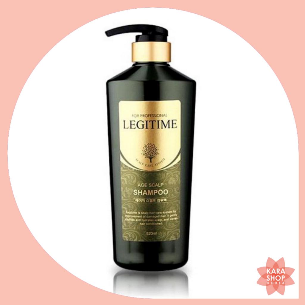 Legitime Age頭皮洗髮水520ml防脫髮頭皮瘙癢頭皮營養油保濕平衡 | 蝦皮購物