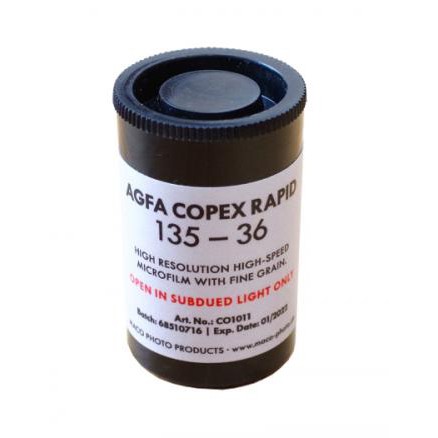 【過期】Agfa Copex Rapid ISO 50 36張 135 黑白底片 | 蝦皮購物
