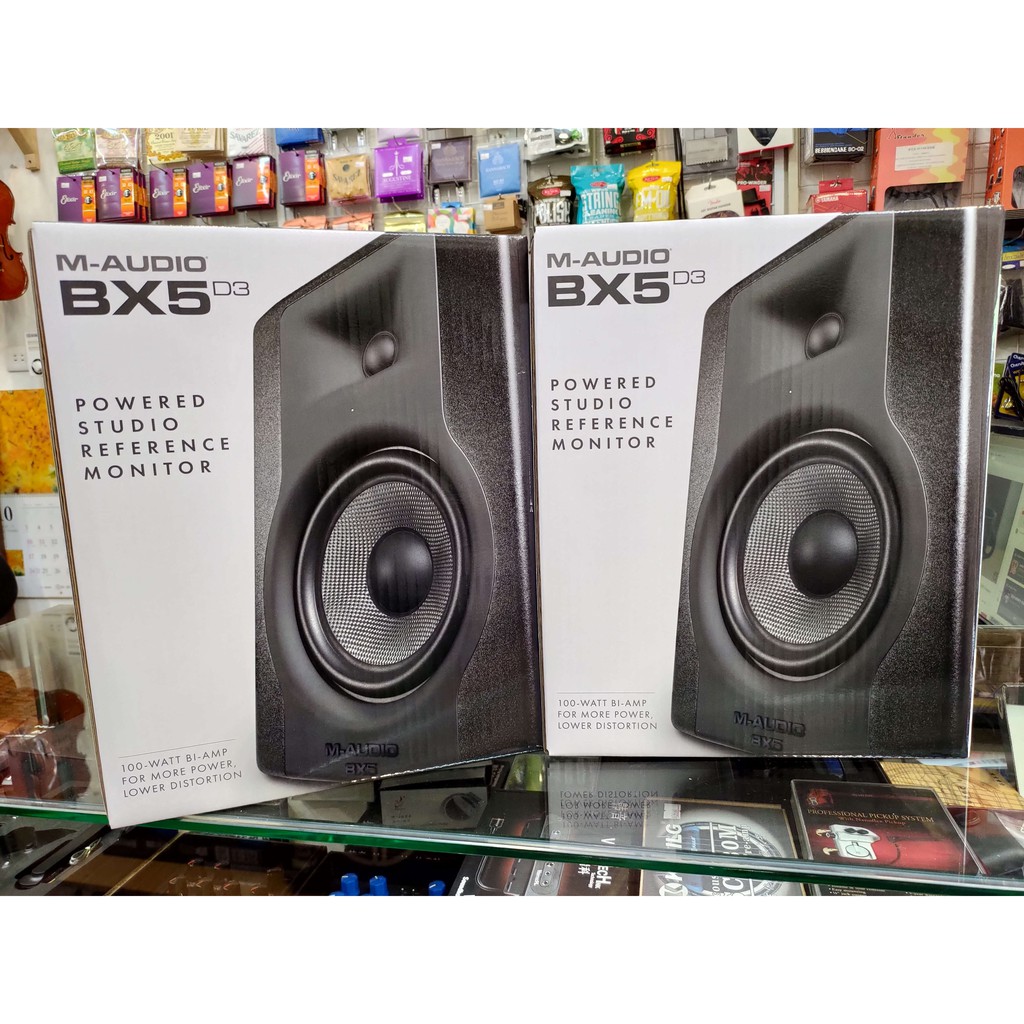 【名曲堂樂器】免運0利率公司貨 M-Audio BX5 D3 監聽喇叭 一對2顆 BX5D2改款 | 蝦皮購物