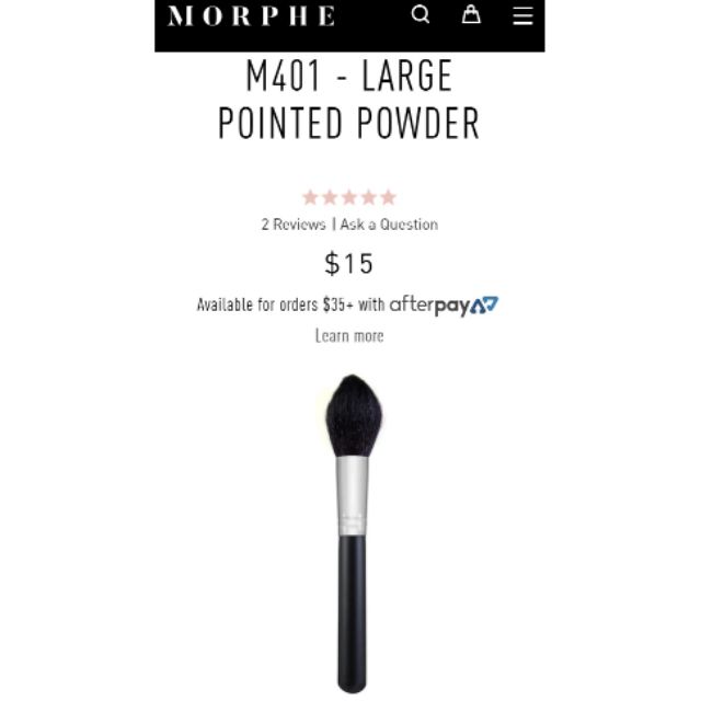 全新 Morphe M401 火苗型重點蜜粉刷 | 蝦皮購物