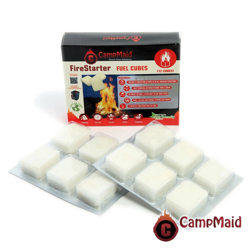 【美國 CampMaid】Camp Maid 精密火種 (12入) CML60029 露營 戶外 烤肉 燒烤 | 蝦皮購物