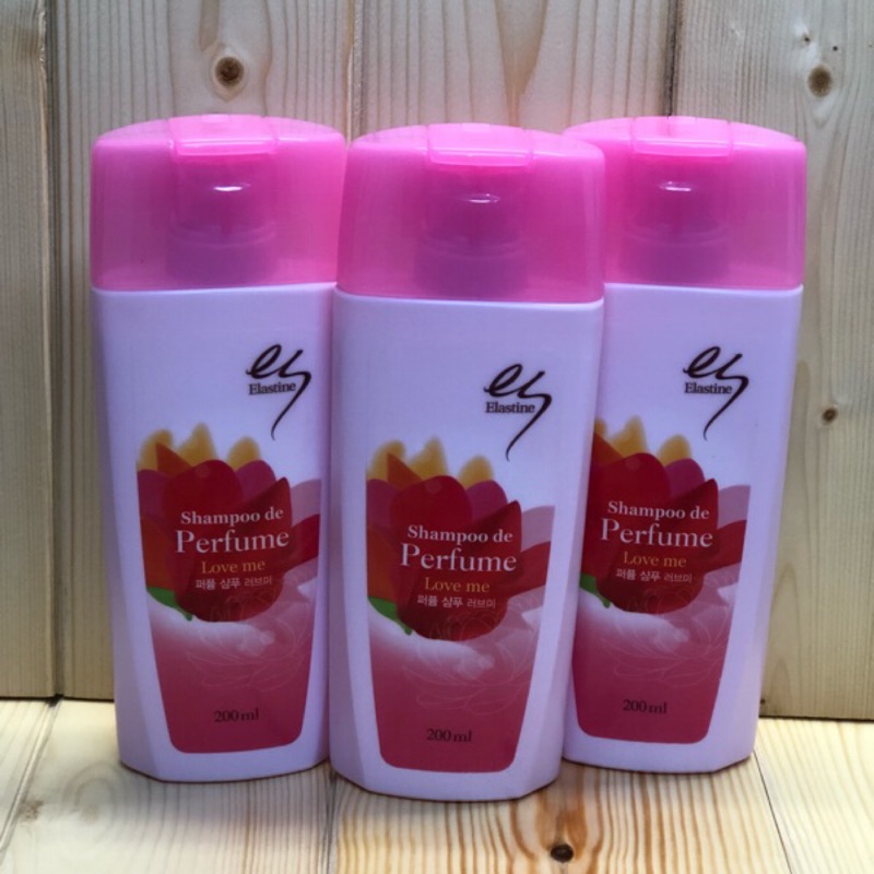 全新現貨【ELASTINE】甜蜜愛戀奢華香水洗髮精(200ml) 即期2019/3/22 | 蝦皮購物