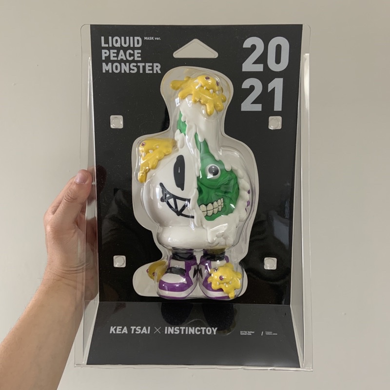 【現貨】KEA x INSTINCTOY LIQUID PEACE MONSTER Mask 台北限定 | 蝦皮購物