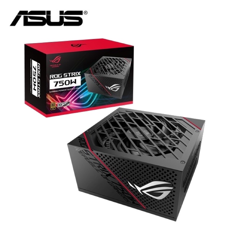 🔥全新🔥ASUS 華碩ROG STRIX 750G 750W金牌 電源供應器 | 蝦皮購物