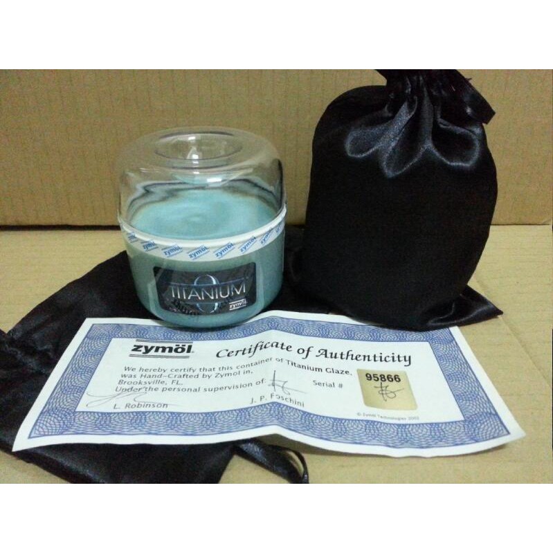 愛車舖~Zymol 鈦釉蠟 (新到貨)Titanium Estate Glaze 8oz 平輸 | 蝦皮購物