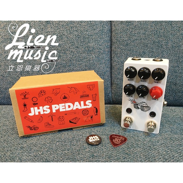 『立恩樂器 效果器專賣』公司貨保固 JHS SPRING TANK REVERB 殘響效果器 | 蝦皮購物