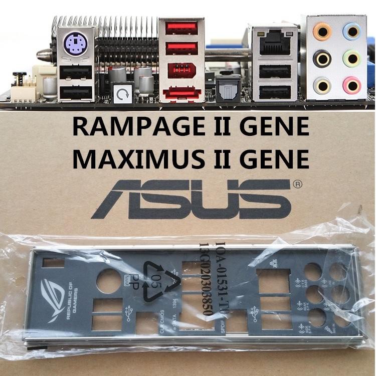 ASUS 華碩 RAMPAGE II GENE R2G、MAXIMUS II GENE M2G 全新原裝後擋板 | 蝦皮購物