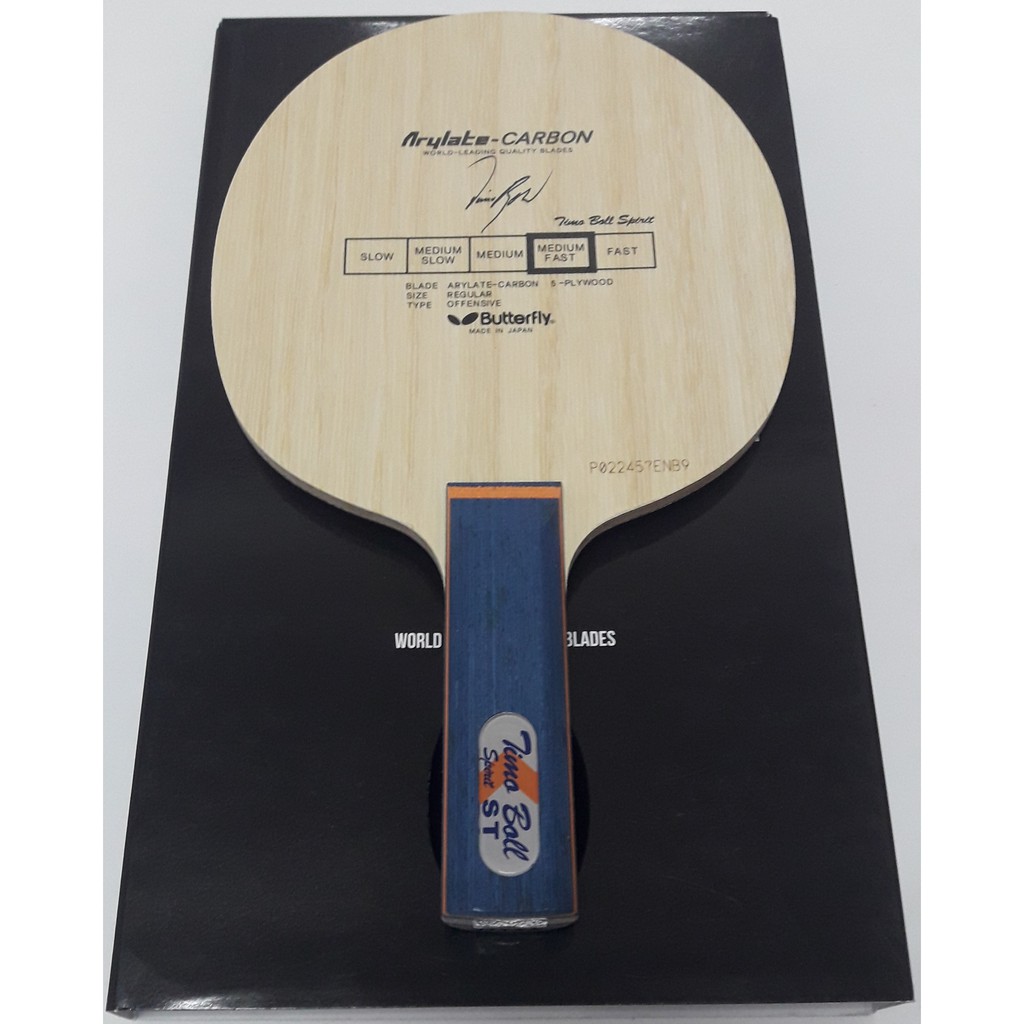 金好體育用品社 日本 蝴蝶牌 BUTTERFLY TIMO BOLL SPIRIT 波爾精神號 (波精) FL/ST 柄 | 蝦皮購物