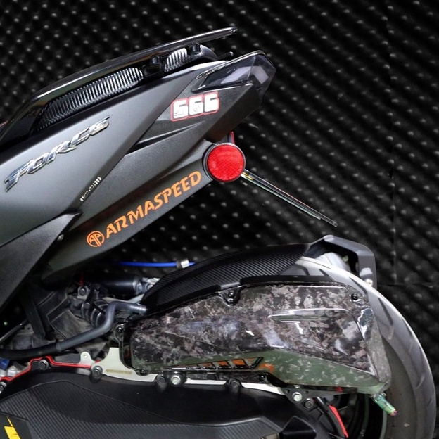 【ARMASPEED】FORCE155 SMAX 改裝碳纖維空濾蓋 | 蝦皮購物