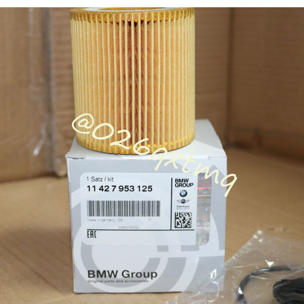 【恆偉】原廠 BMW 11427953125 機油芯 F10 F11 | 蝦皮購物