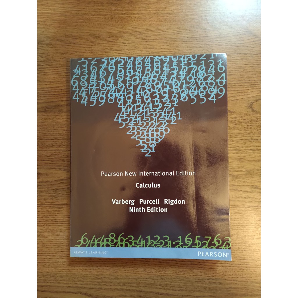 Calculus : Pearson Varberg Purcell Rigdon 9/e|微積分|大學用書|二手書| | 蝦皮購物