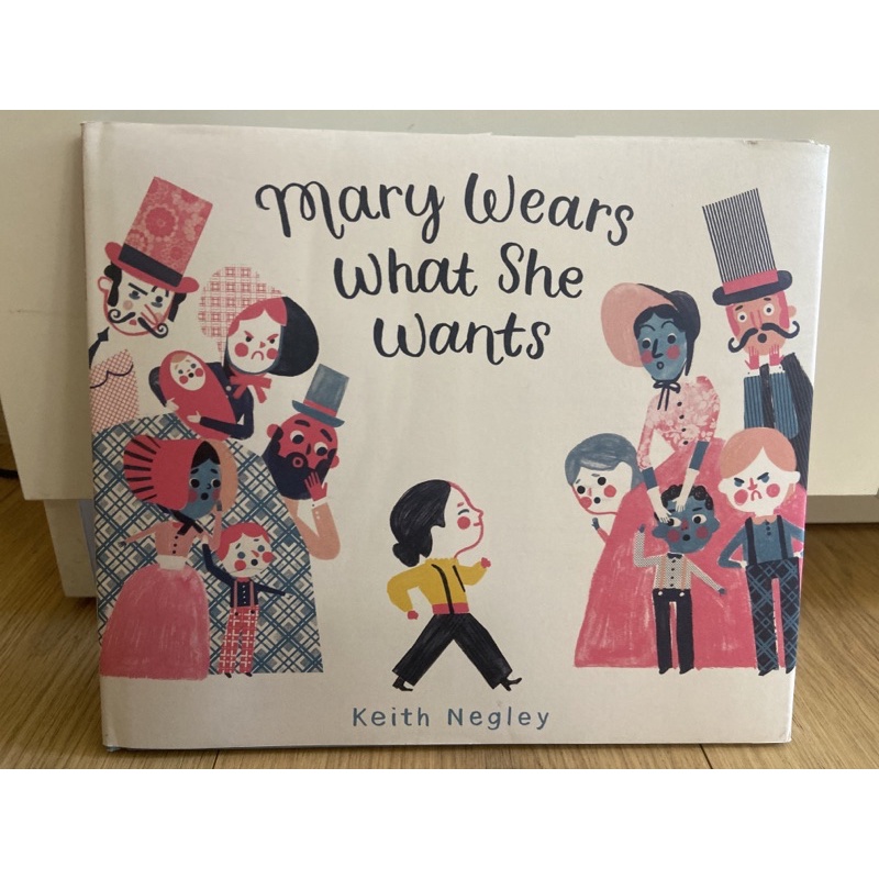 【破除傳統思想】絕版繪本 古繪本 Mary wears what she wants 英文繪本 故事書 童書 | 蝦皮購物