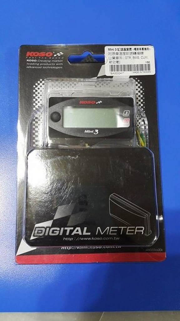 歐叭小舖 KOSO部品 Mini3 缸頭溫度表(噴射專用) YAMAHA車系 新勁戰 BWS GTR CUXI | 蝦皮購物
