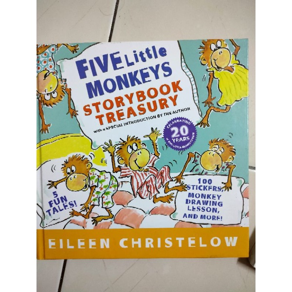 Five Little Monkeys Storybook Treasury（故事合輯） | 蝦皮購物