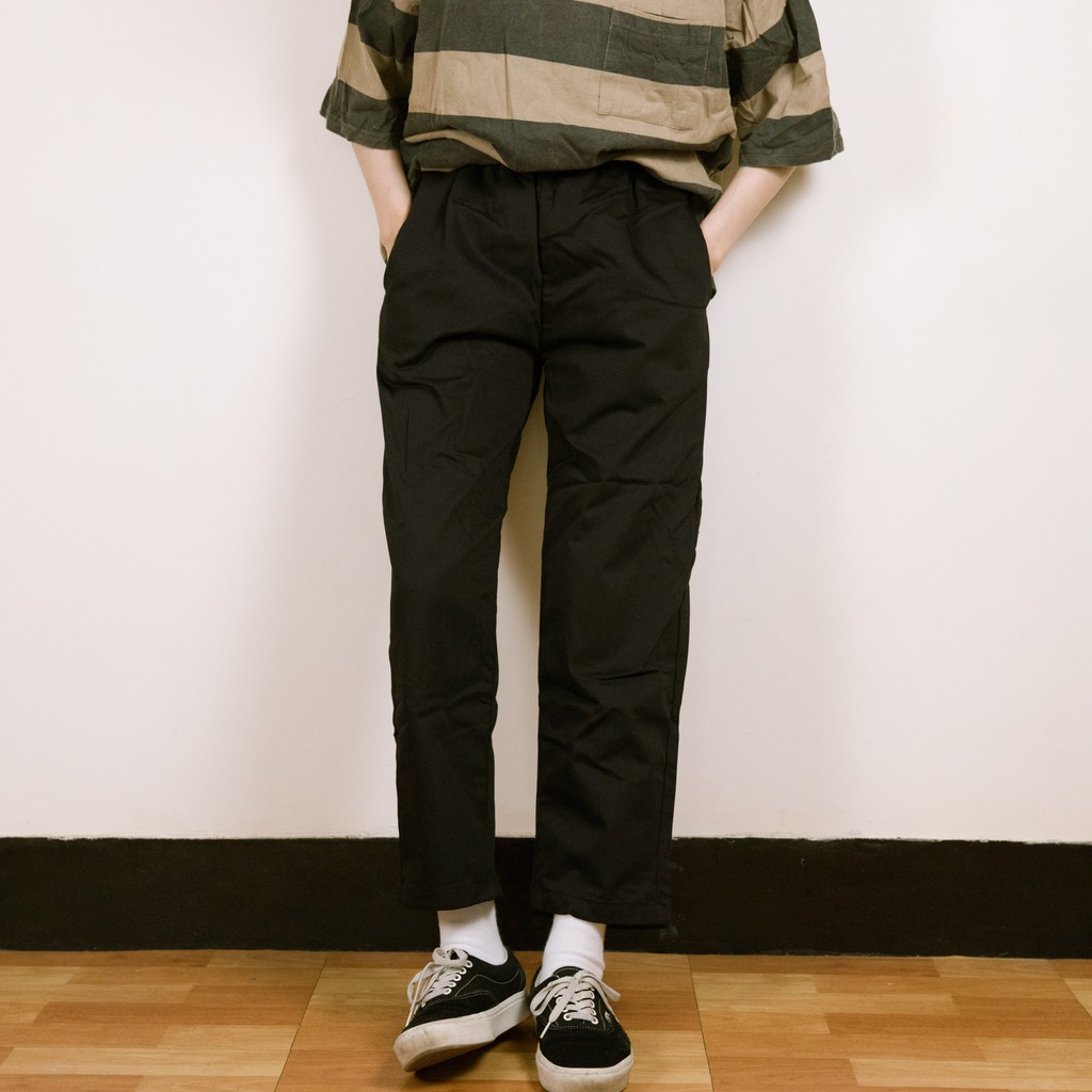 Kwazy Clothes 】GU Chef Pants 主廚褲 黑色 | 蝦皮購物