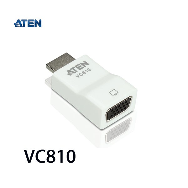 【3CTOWN】含稅附發票 ATEN宏正 VC810 HDMI轉VGA視訊轉換器 | 蝦皮購物