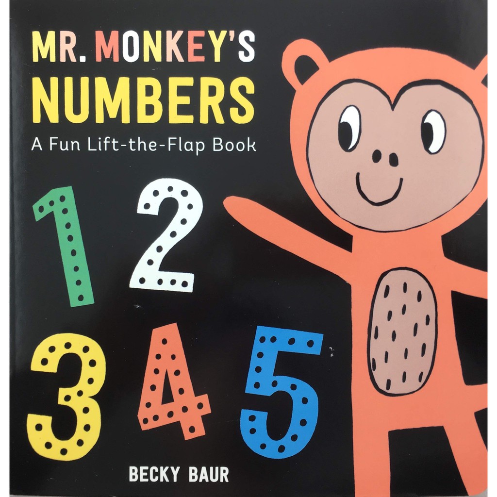 【全新折扣-翻翻書】Mr. Monkey's Numbers: A Fun Lift-the-Flap (-MRMN-) | 蝦皮購物