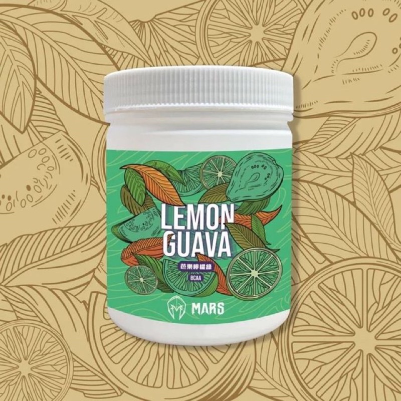 [戰神 MARS] BCAA 芭樂檸檬綠風味 (含專利電解質) (550g/罐) | 蝦皮購物
