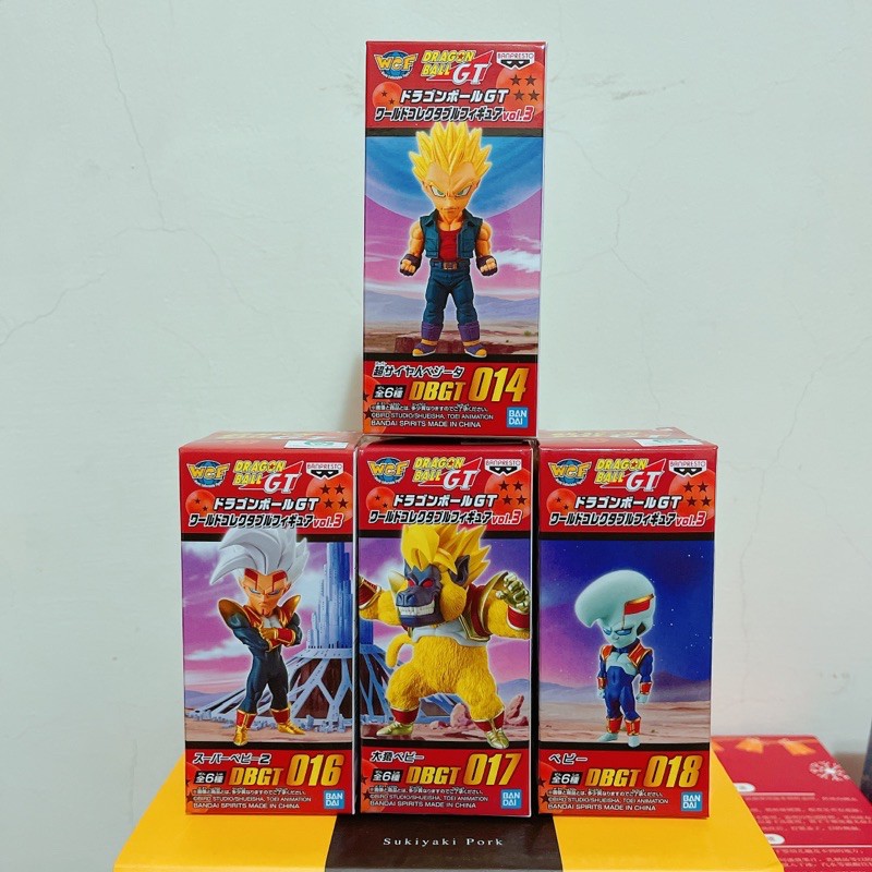 全新 現貨 七龍珠 WCF DBGT GT Vol.3 代理版 海外 貝吉塔 達爾 貝比 貝比大猿 大猩猩 巨猿 | 蝦皮購物