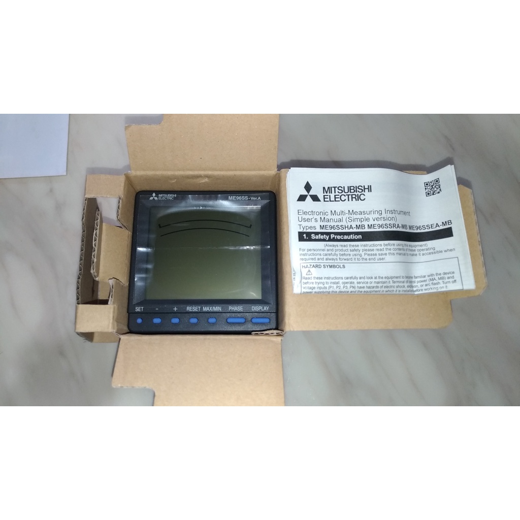 [台灣現貨~自動控制網] ME96SSHA-MB 全新 三菱集合式智慧電表 | 蝦皮購物