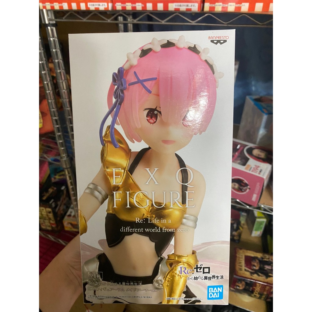 【耘之國】現貨 全新 代理版 EXQ Re:從零開始的異世界生活 拉姆 女僕裝甲 | 蝦皮購物