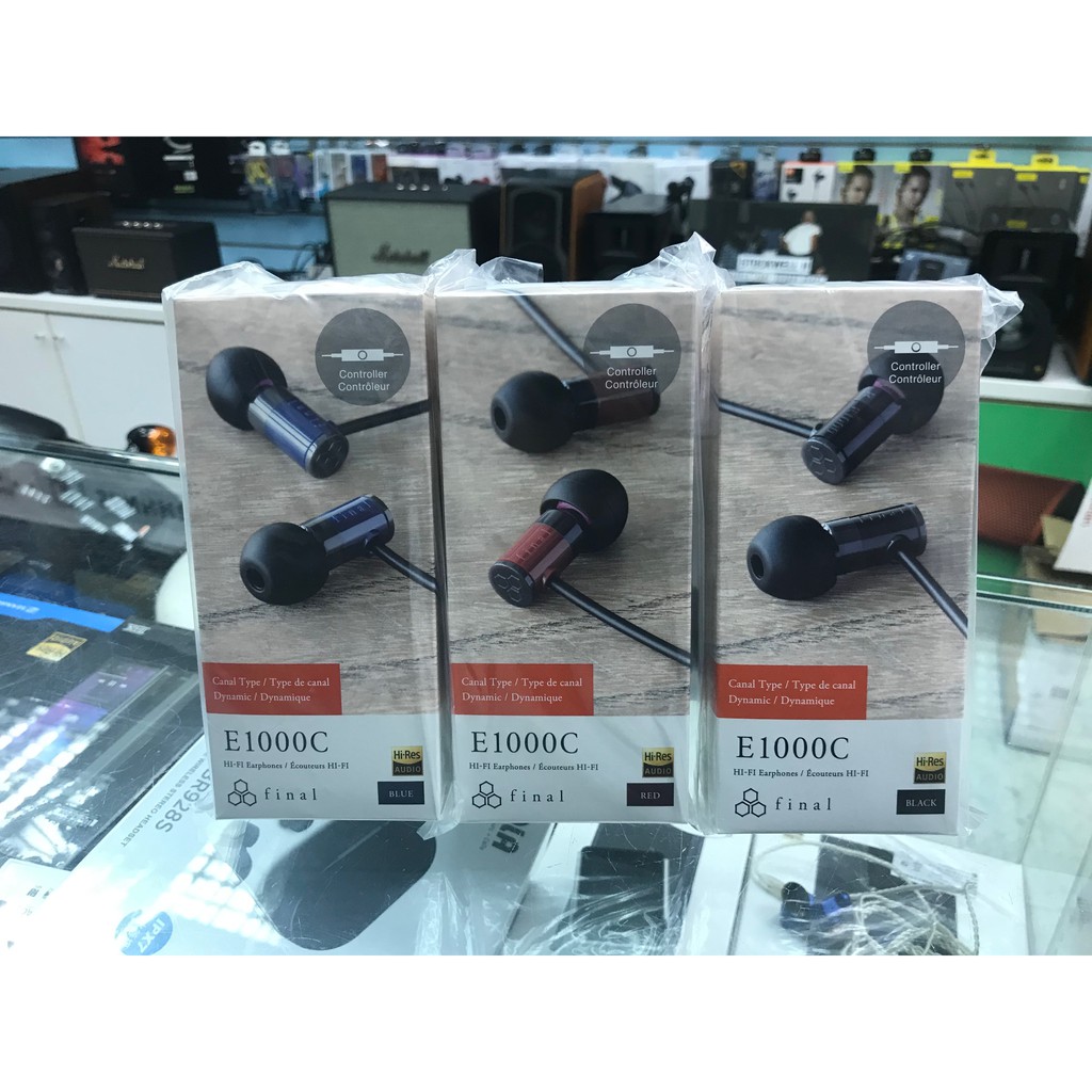 【現貨+免運】Final E1000C E1000 C 線控耳道耳機 公司貨保固一年【禾豐音響】 | 蝦皮購物