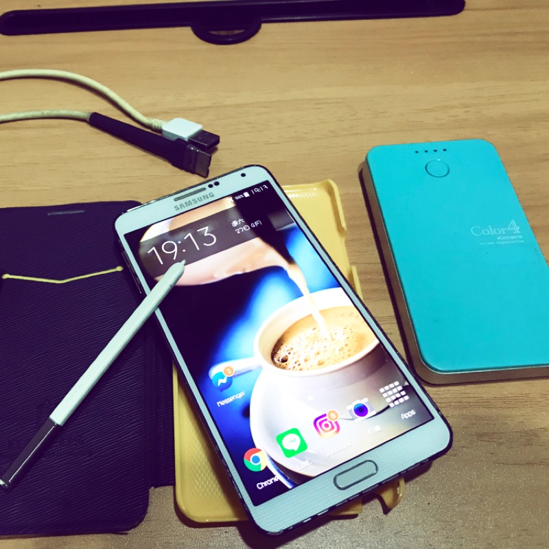 Samsung galaxy note3 4G LTE版 功能正常 備用機 贈行動電源 | 蝦皮購物