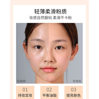 FOCALLURE Bedak Tabur Flawless Filtered Light Setting Powder | 蝦皮購物