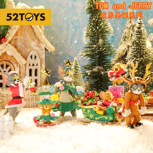 ★哈該潮玩★【可挑款】52TOYS TOM and JERRY貓和老鼠歡樂聖誕系列盲盒 盲抽 盒玩 盒抽 潮玩 公仔 | 蝦皮購物