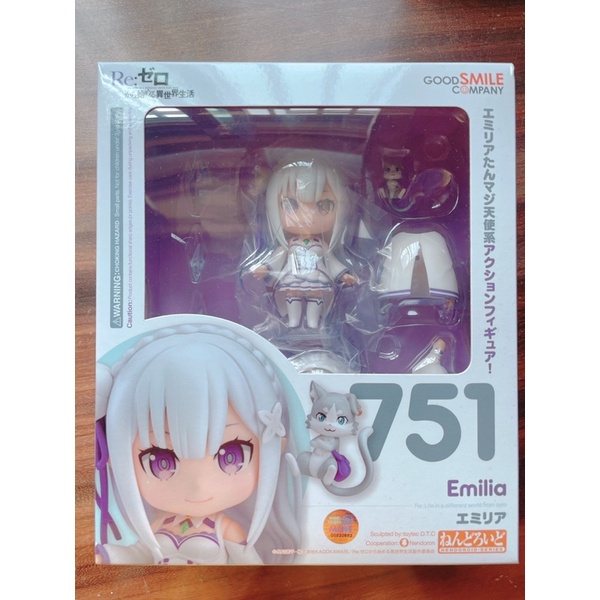 從零開始的異世界生活 Re:0 愛蜜莉雅 黏土人 gsc 全新 751 代理版 | 蝦皮購物