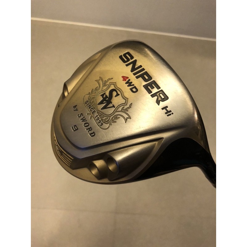 高爾夫球一號木桿KATANA Sword Sniper 4WD hi黃金開球木桿 二手 | 蝦皮購物