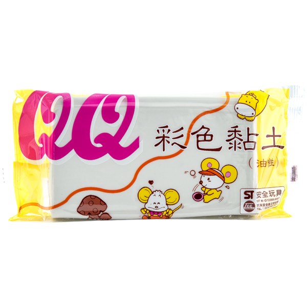 【玩具兄妹】現貨開發票! QQ彩色油性黏土 400g 12色 ST安全玩具 台灣製造 油性黏土 黏土玩具 黏土美勞材料 | 蝦皮購物