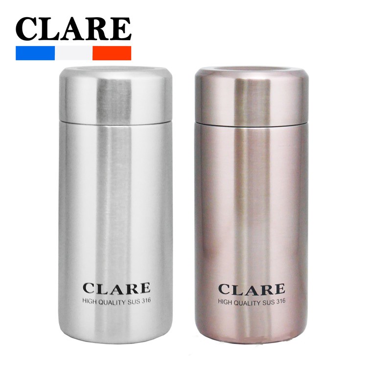 法國時尚品牌 CLARE 316陶瓷全鋼保溫杯/口袋杯140/230/300/500/660ml | 蝦皮購物